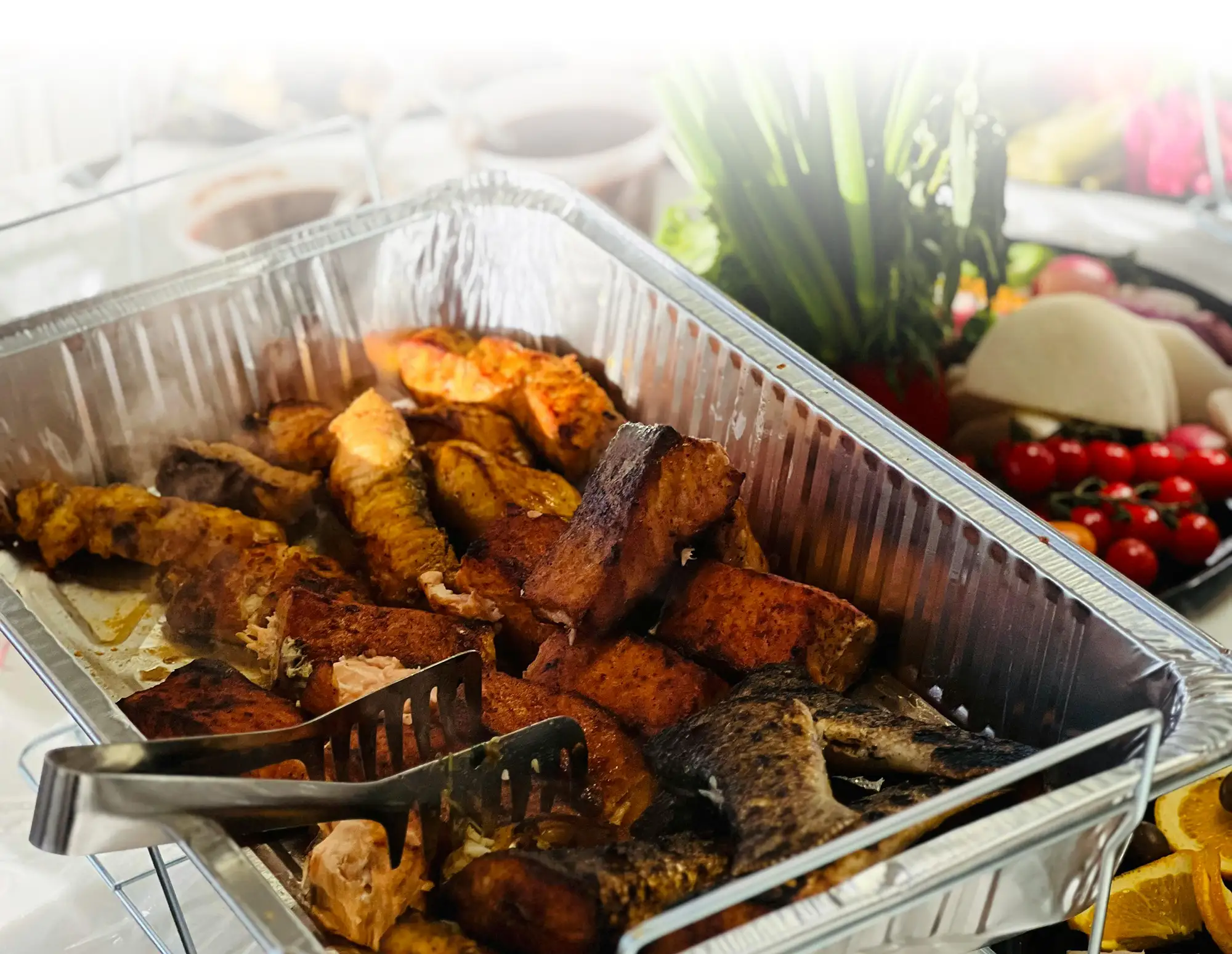 Service traiteur - Buffets chauds - BLT BBQ